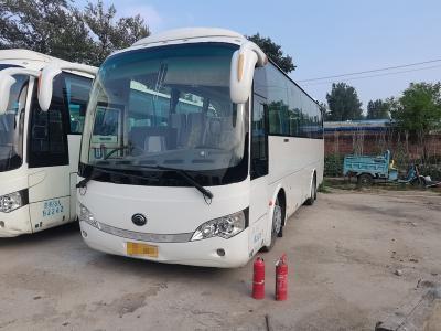 China Bus van 39 Zetels de ZK6908 Gebruikte Yutong voor de Dieselmotoren van de Vervoersleiding LHD Te koop