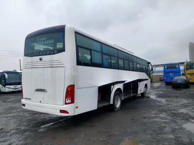 中国 ドライブYutongによって使用されるバスZk6112d大きい手荷物の小屋のSildingの右窓2+2layout 53seats 販売のため
