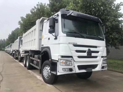 China 371/375hp Used Dump Tipper Truck Left Steering In Stock Euro II WD615.47 Engine for sale