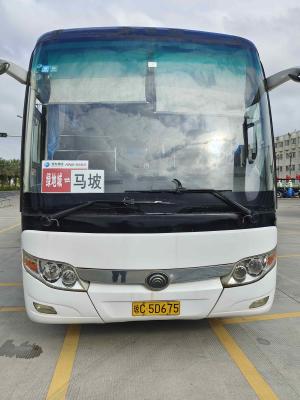 China 2015 Jaar 55 de Seater Gebruikte Yutong-Dubbele Deur van de Buszk6122 LHD Dieselmotor Te koop