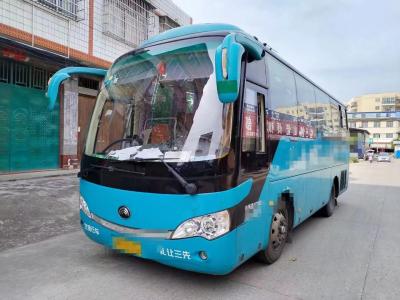 China Tweedehands Bus Yutong ZK6808 Dieselmotor 35zits plaatveerophanging Te koop