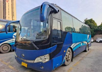 China 39 asientos Rhd Lhd utilizaron eficacia alta de la mano del autobús segundo del pasajero de Yutong en venta