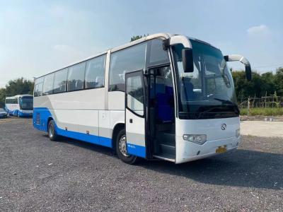 China KLQ6119 Used Prevost Coaches Higer Bus Back Yuchai Engine 51seater Left Hand Drive for sale