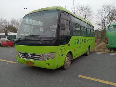 中国 標準的な26seatsの使用された小型コーチZK6729d Youtongの前部エンジンYuchai 4buses 販売のため