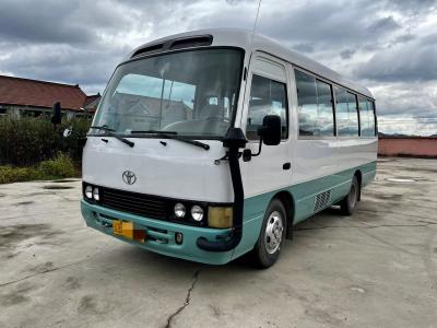 China Used Toyota Coaster Bus 14B Diesel Engine Second Hand Coaster Bus 6m 26 Seats for sale