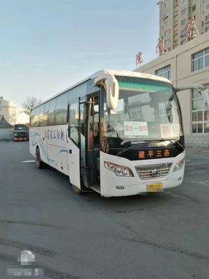 中国 使用されたシャトル バスは2014年44の座席ZK6102D前部エンジンを搭載するバスそしてコーチを使用した 販売のため
