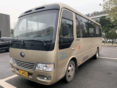 China Diesel Engine Bus Yutong T7 17seats Automatic Transmission Petrol 2018 Second Hand 17 Seater for sale