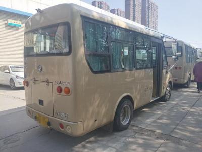 China De gebruikte Kleine Bus Front Engine 14seats gebruikte Dongfeng-Buseq6550 EURO V Airconditioner Te koop