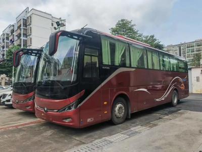 中国 使用された運輸バス2021の年のYuchaiエンジン310hp 52の座席ディスク ブレーキのエアバッグの懸濁液2のドアの若いはさみZK6117 販売のため