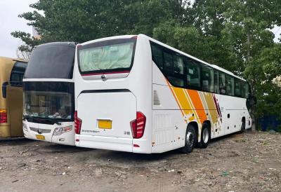 중국 에어컨 사용된 투어 버스 ZK6137과 간접이 버스 두배 Deff 큰 수하물 칸 48 자리 웨이차이 엔진 판매용