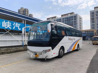 China Gebruikte EURO IV de Motor 245hp 10,5 van Leaf Spring van de Busbus van 49 Zetelsyuchai meet 2de Hand Jong Tong Bus ZK6107 Te koop