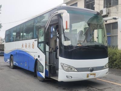 China De gebruikte Luxe vervoert 47 Zetels 2 Passagiersdeuren 11 Meters Lange Zeldzame Motora/c tweede Hand Jong Tong Bus ZK6117 per bus Te koop