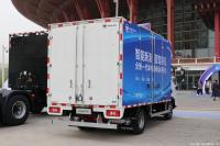China New Energy Pure Electric Vehicle Foton 4*2 Drive Mode Light Van Truck 280km for sale