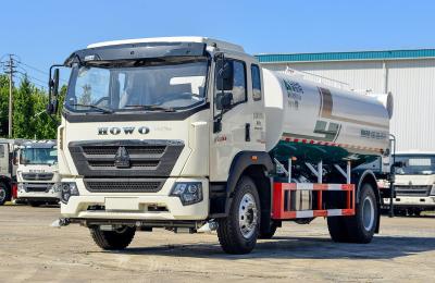 China Water Tanker Truck 4x2 Sinotruck Howo Weichai 220hp Double Rear Tires Single Row Cabin for sale