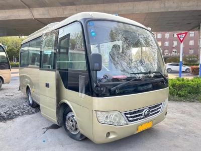 중국 ZK6609 유툰 중고용 여객버스 / 19석 좋은 에어컨 앞 엔진 판매용
