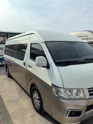 中国 中古 ミニコーチ 2017年 19席 オイルエンジン 外部 スウィングドア ジンロング ハイアース 販売のため