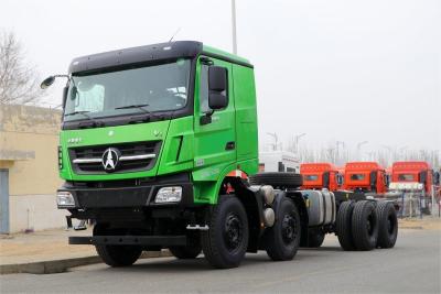 China 430HP 8X4 6.5m Airbag Shock-Absorbing Seat U-Shaped Cargo Box Beiben Dump Truck Chassis for sale