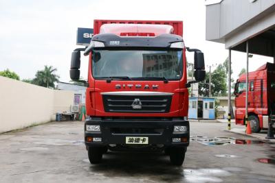 Cina Climatizzatore deflettore doppio asse posteriore C5H Modello Diesel 310HP 8*4 9.52M SITRAK furgone in vendita