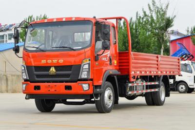 China Sinotruk HOWO Lkw Titan-H-Serie Diesel 8-Geschwindigkeit 170 PS 5,2 Meter halbseitige Ladekiste zu verkaufen