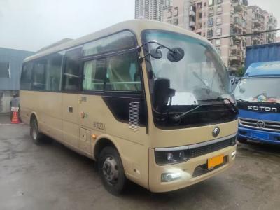 China ZK6729D63 Yutong Used Passenger Bus 10-23-Seater One Door Left-Hand Drive Luxury Bus for sale