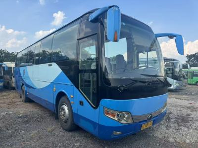 China 47 Seats 2021 Year Used Yutong Bus ZK6107 Diesel Engine RHD LHD Driver Steering Luxury Bus for sale