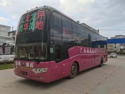 China 2 storey bus sleep bus 35 Beds 2019 Year Used Yutong Bus ZK6122 Diesel Engine RHD LHD Driver Steering for sale
