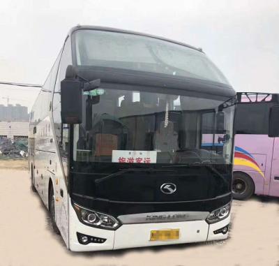 China Huge Kinglong Used Coach Bus 2013 Year With 39 Seats Weichai Diesel Engine for sale