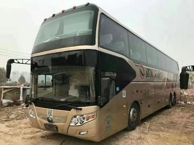 China ônibus luxuoso usado usado diesel dos treinadores do ônibus 60-70 de 14m Yutong ZK6147 assentos comerciais à venda