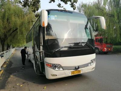 China White Color Used Yutong Buses 47 Seats 2013 Year Diesel Yutong Bus Good Condition for sale