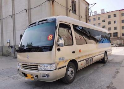 중국 2016 년에 의하여 사용되는 연안 무역선 버스 Cummins Engine 에어 브레이크와 침몰 간선을 가진 27의 좌석 판매용