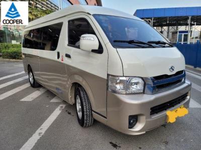 中国 14の座席ガソリン第2手の小型バス2017年XMQ6520 販売のため