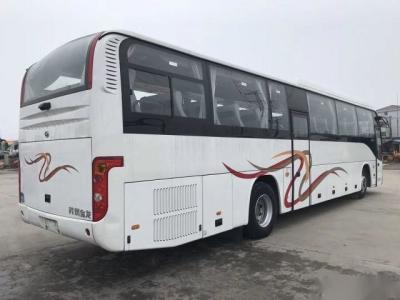 Cina Sedili usati bassi del modello KLQ6129 53 di Bus Higer Brand della vettura delle doppie porte di buona condizione dell'euro III del telaio dell'airbag di chilometro in vendita