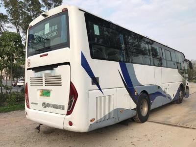 China Oil-Electric Hybrid Electric Vehicle WP Engine 155kw Double Doors Leather Seat Used Coach Bus Zhongtong LCK6101 47Seats for sale