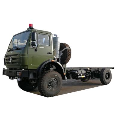 China 4x4 6x6 Beiben Off Road Truck Chassis 290HP 420HP for sale
