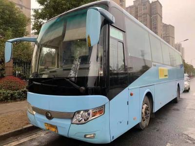 中国 使用されたコーチはブランドZK6117 65がYuchai後部エンジン120km/Hの単一のドアによって使用される乗客を着席させるバスYutongの左のステアリングをバスで運ぶ 販売のため