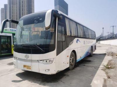 China XMQ6119 Used Kinglong Buses 56 Seats 2+3 Layout Used Tour Bus Rear Engine Double Doors Left Hand Drive Airbag Chassis for sale