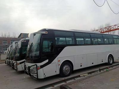 China 2012 años Yutong usado diesel transportan 51 el color blanco de los asientos Zk6110 con el tope en venta