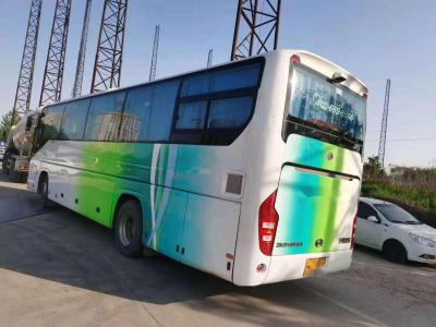China Used Yutong Bus ZK6110 Left Steering 48 Seats Double Doors Yuchai Rear Engine Low Kilometer Used Tour Bus for sale