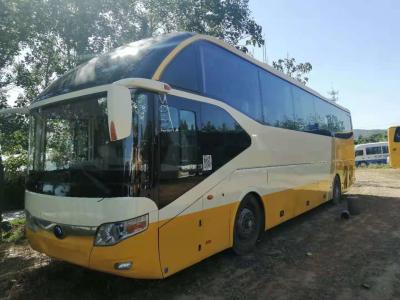 China Желтое Yutong использовало двери поддержки места LHD автобуса ZK6122 61 отключения дизельные A/C 2 for sale