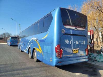 China Double Rear Axle Bus Used Yutong Bus ZK6148 56 Seats 2019 Year WP.10 for sale