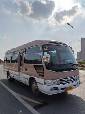 China 20 Seater Used Coaster Bus Toyota Second Hand Mini Bus 3RZ Engine for sale