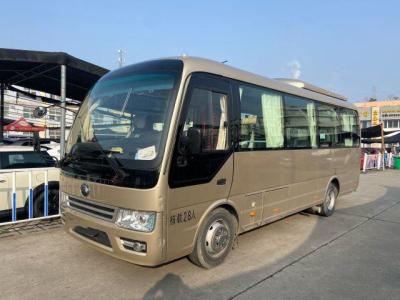 中国 秒針Yutong ZK6728は色のYuchai使用された金エンジンをバスで運ぶ2019年の28人の客車バスをバスで運ぶ 販売のため