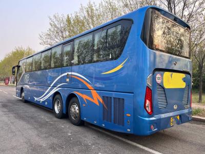 China Kinglong Bus New XMQ6135 Used Coach Buses 56 Seats LHD Front Engine Double Axle for sale