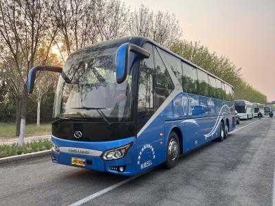 China Kinglong Bus New XMQ6135 Used Coach Buses 56 Seats LHD Front Engine Double Axle for sale