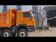 Shacman 8x4 quattro Tipper Trucks Dumper usata assi 375HP 317HP da vendere
