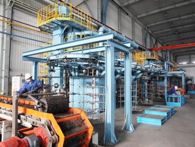 China Steel Belt Type Shot Blasting Machine for sale