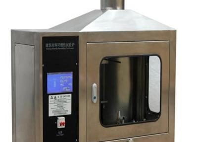China ISO11925-2  PLC Control Building Material Flammability Test Device for sale