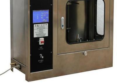 China ISO11925-2  PLC Control Building Material Flammability Test Device for sale