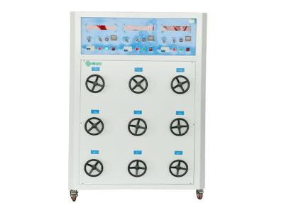 China 3 Stations Power Supply Test Equipment For Electric Lab Button Control for sale
