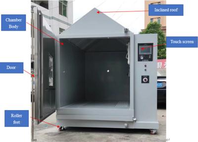 China IEC60068-2 Solar Panel Walk In Salt Spray Corrosion Temperature Test Chamber for sale